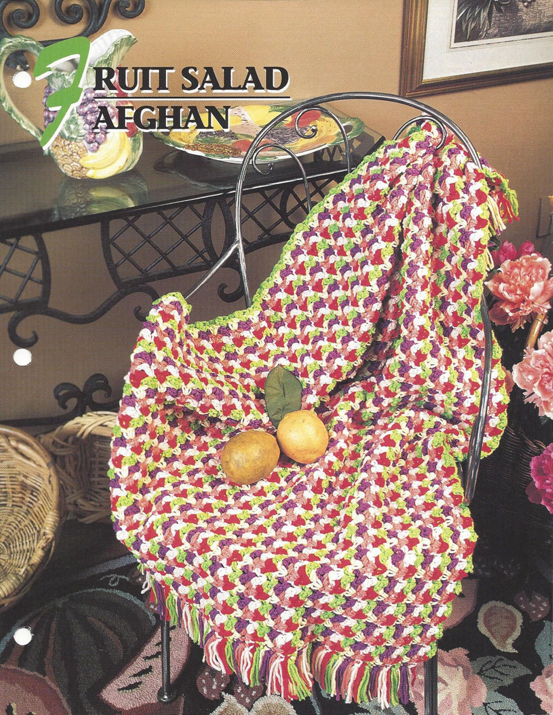 Fruit Salad Crochet Afghan Pattern/annie's Crochet Quilt & Afghan ...