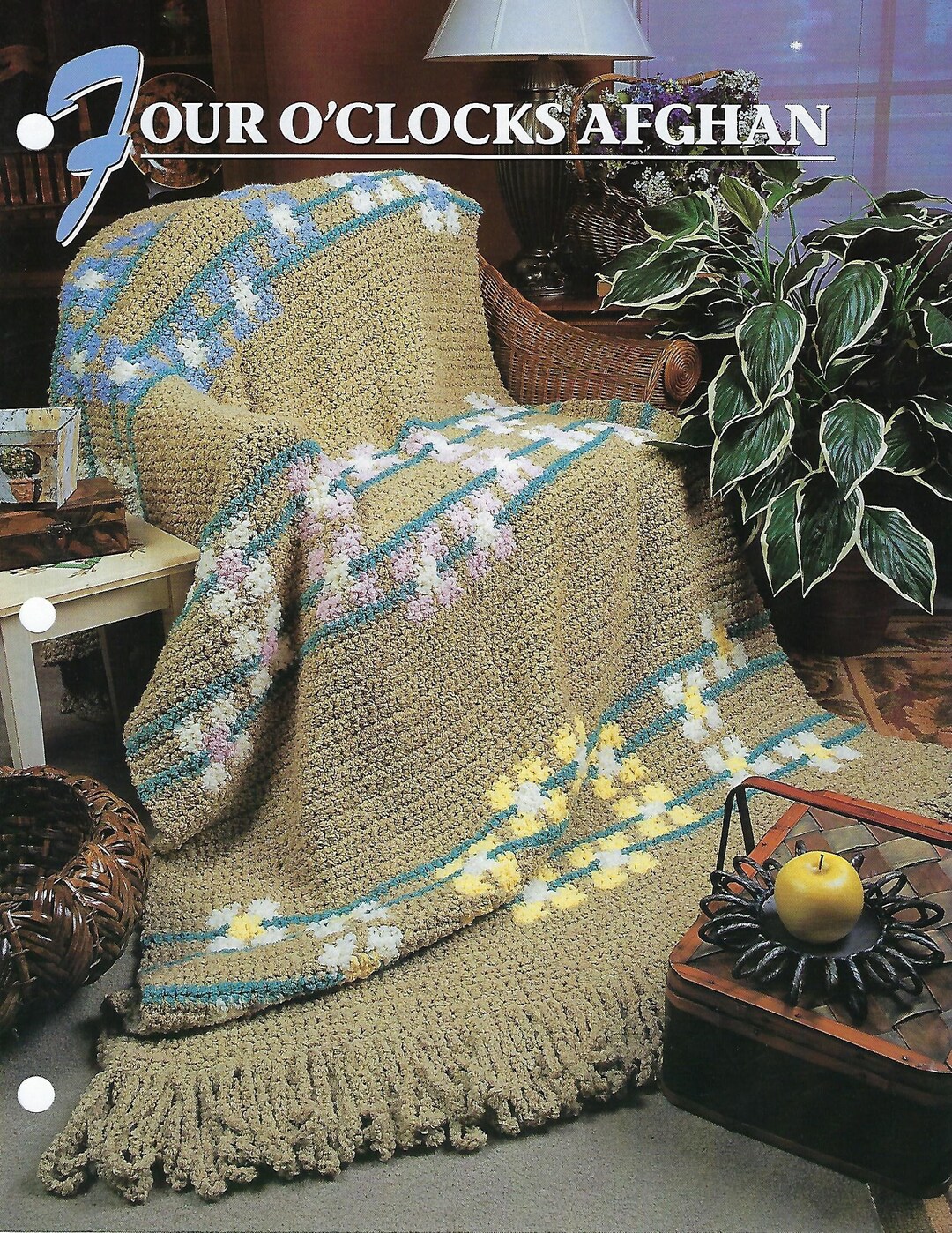 Four O'clocks Crochet Afghan Pattern/annie's Crochet Quilt & Afghan ...