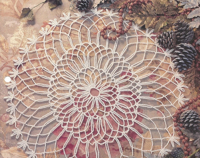 Cathedral Window Crochet Doily Pattern House of White Birches ...