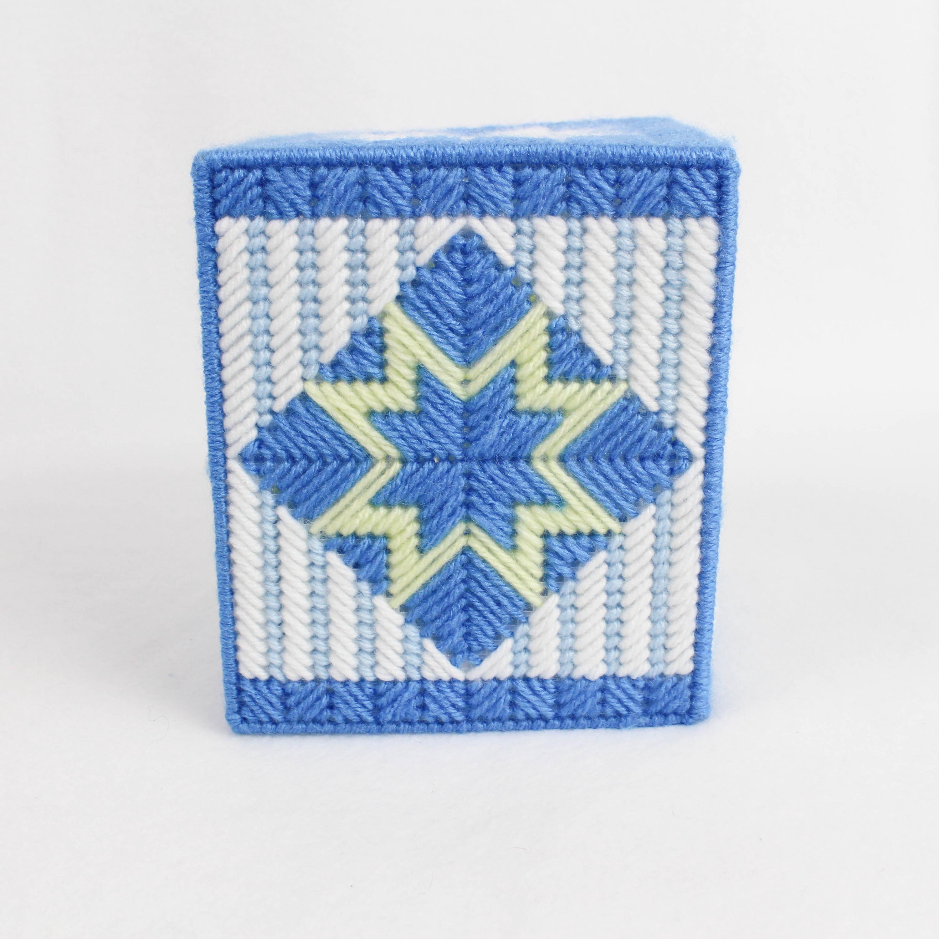 Handmade Star Tissue Box Cover - Ready to Ship - Etsy