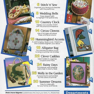 Plastic Canvas Magazine Pattern Book May/june 1992 Issue - Etsy