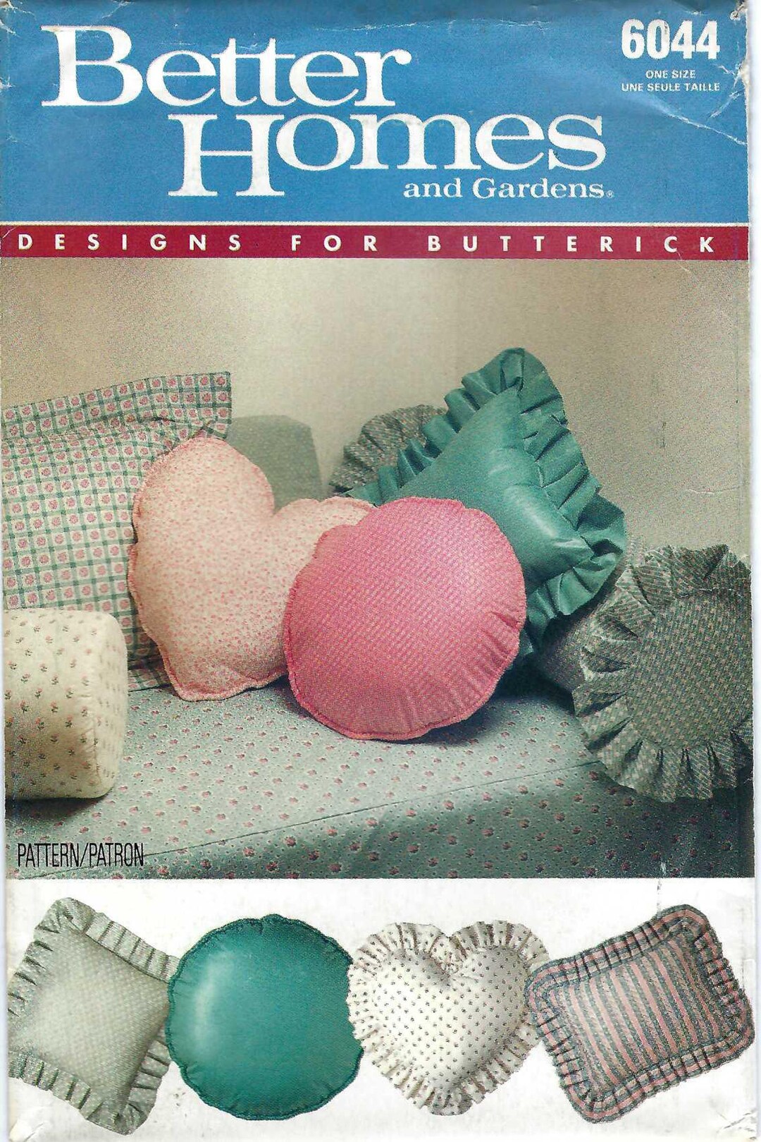 Butterick 6044 Sewing Pattern/home Decor/better Homes & Gardens/uncut ...