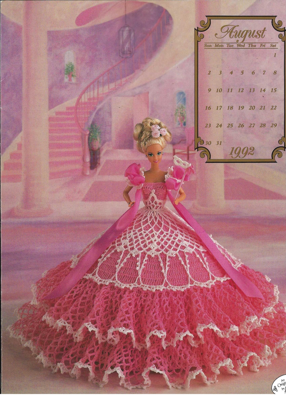 Miss August 1992 Crochet Doll Pattern - the Cotillion Collection ...