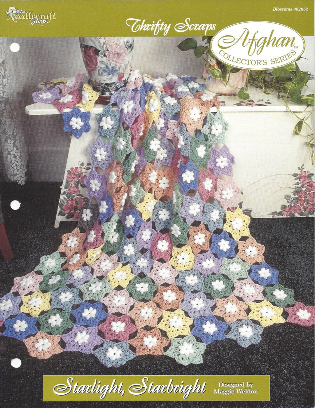 Starlight Starbright Crochet Afghan Pattern/the Needlecraft - Etsy