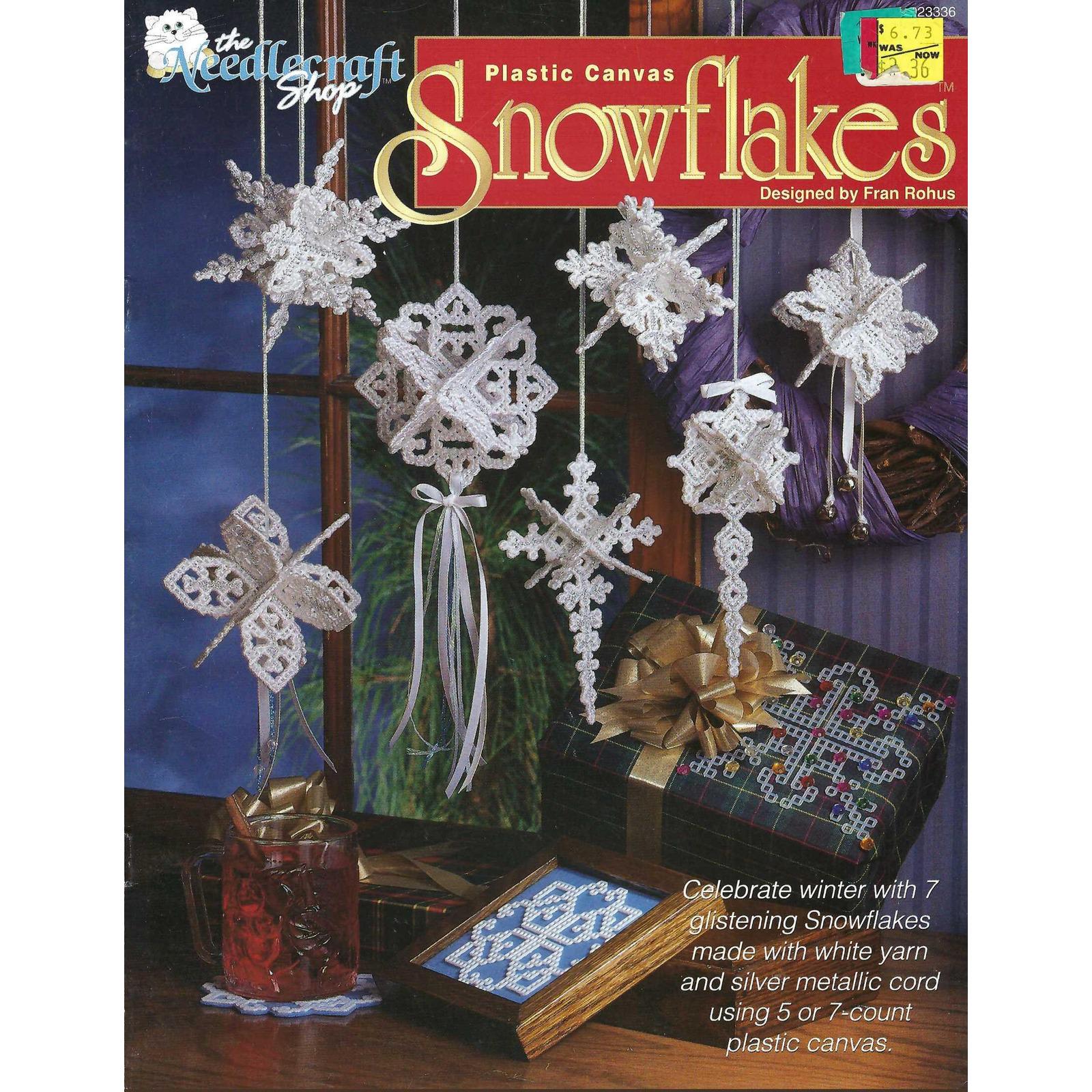 Snowflakes Plastic Canvas Pattern Book the Needlecraft Shop #923336 - Etsy