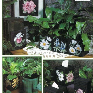 State Flowers Plastic Canvas Pattern Book Leisure Arts 1385 | Etsy