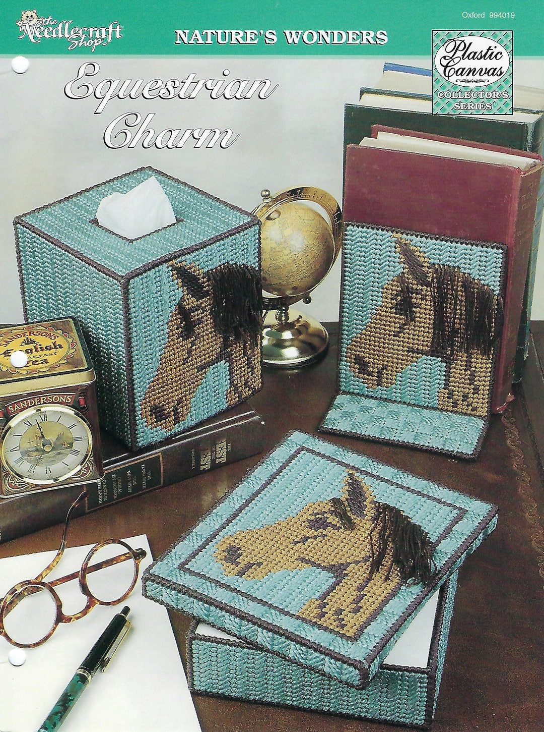 Equestrian Charm Plastic Canvas Pattern/the Needlecraft Shop - Etsy