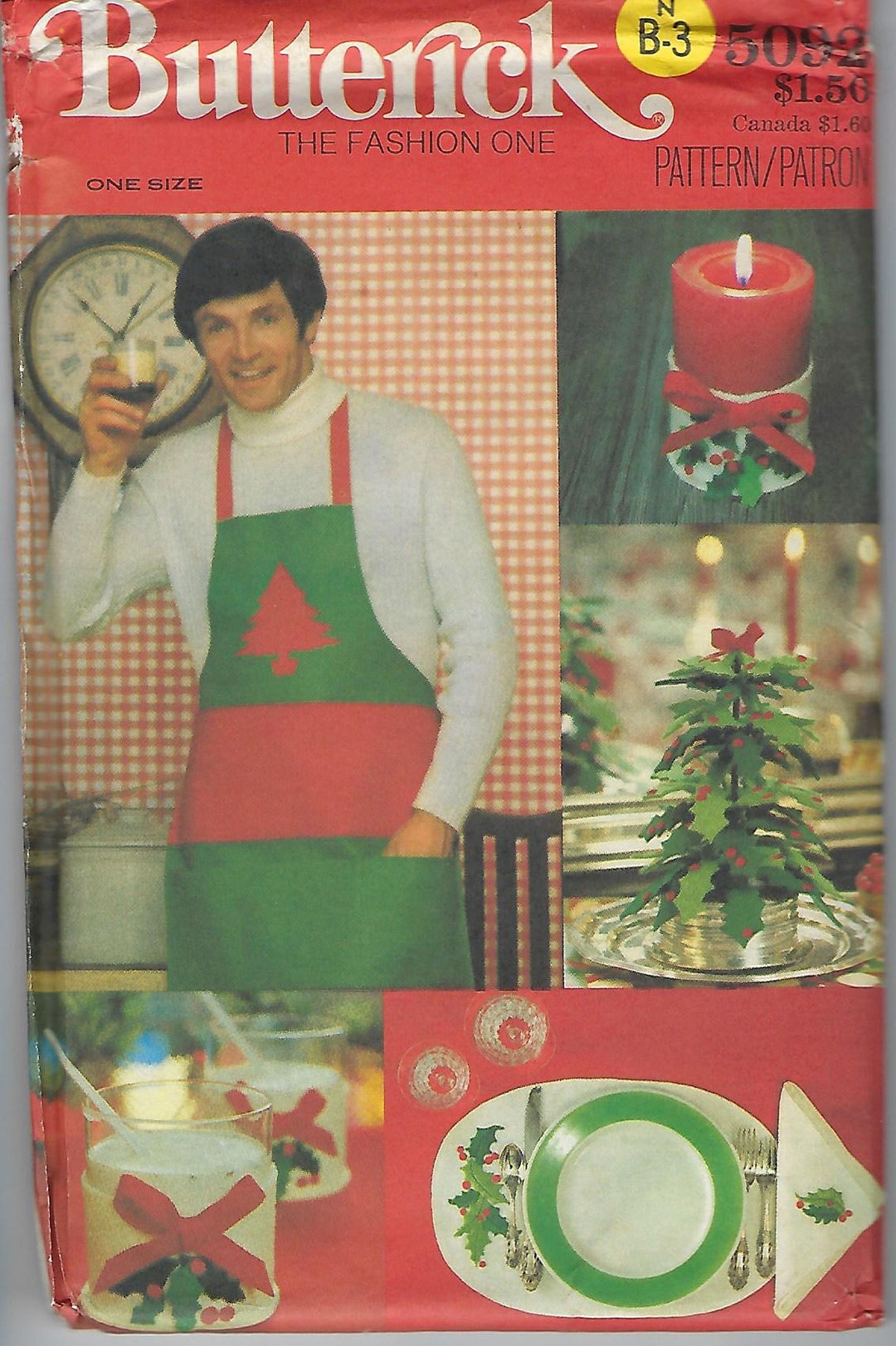 Butterick 5092 Sewing Pattern/christmas Decor/uncut Factory Folded - Etsy