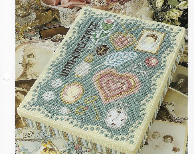 Memories Keepsake Box Plastic Canvas Pattern Home Decor - Etsy