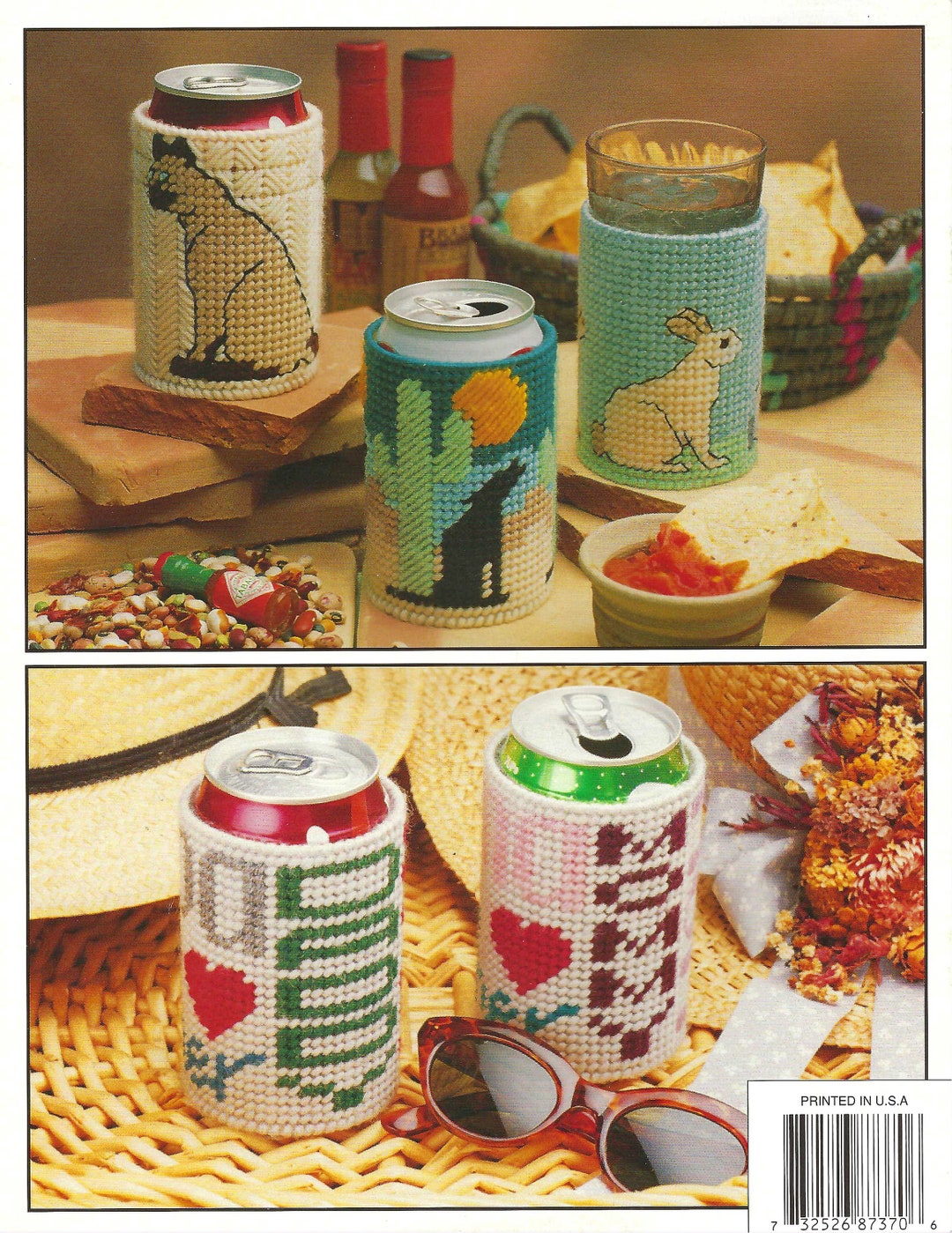 Can Caddies Plastic Canvas Pattern Book/annie's Attic #87C70 - Etsy