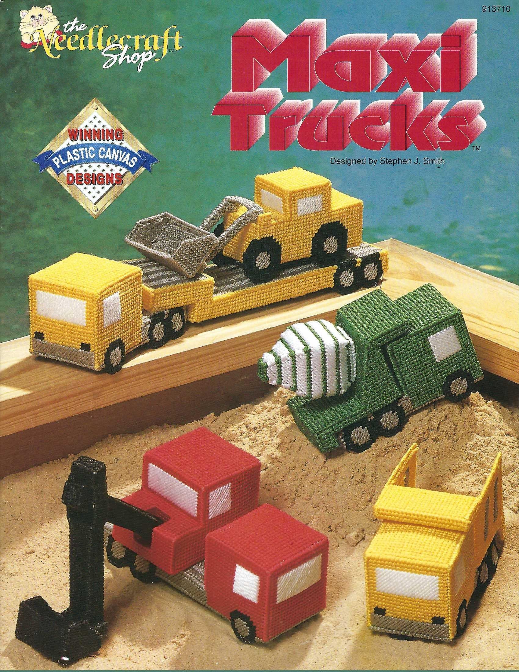 Dump Truck ~ plastic canvas pattern by Annie\u2019s Sewing ...