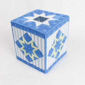 Handmade Star Tissue Box Cover - Ready to Ship - Etsy