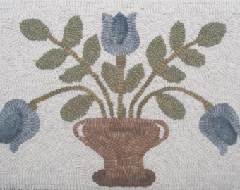 Wee Folks Vermont Folk Rugs Rug Hooking Pattern on Linen - Etsy