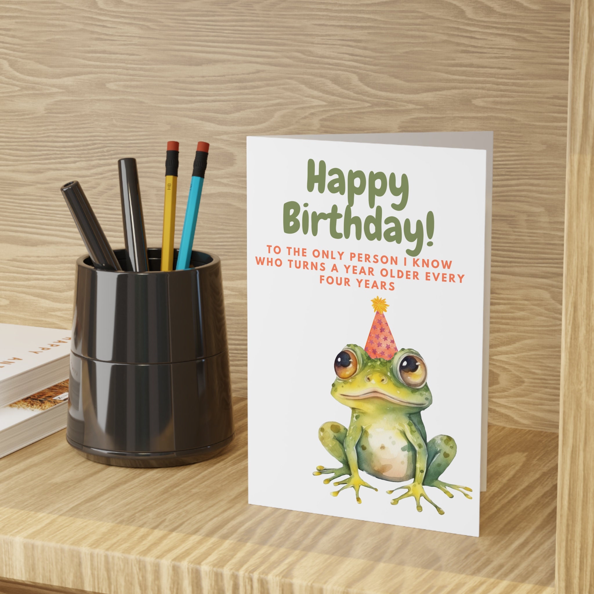 Happy Birthday Leap Year Card 4x6 Comes With Envelope - Etsy