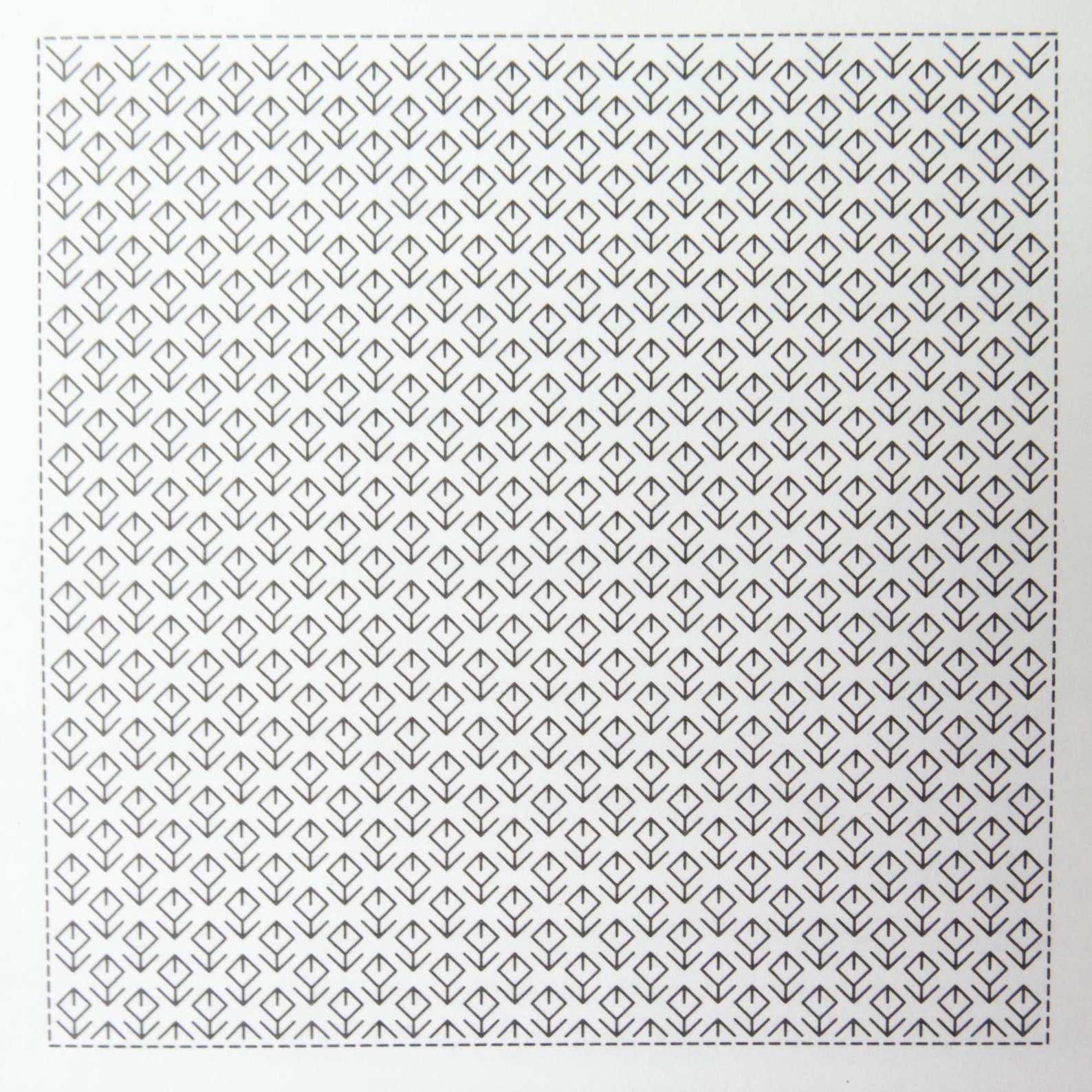 Cute Sashiko Sampler | Hitomenzashi One Stitch Sashiko Pattern on Pre ...