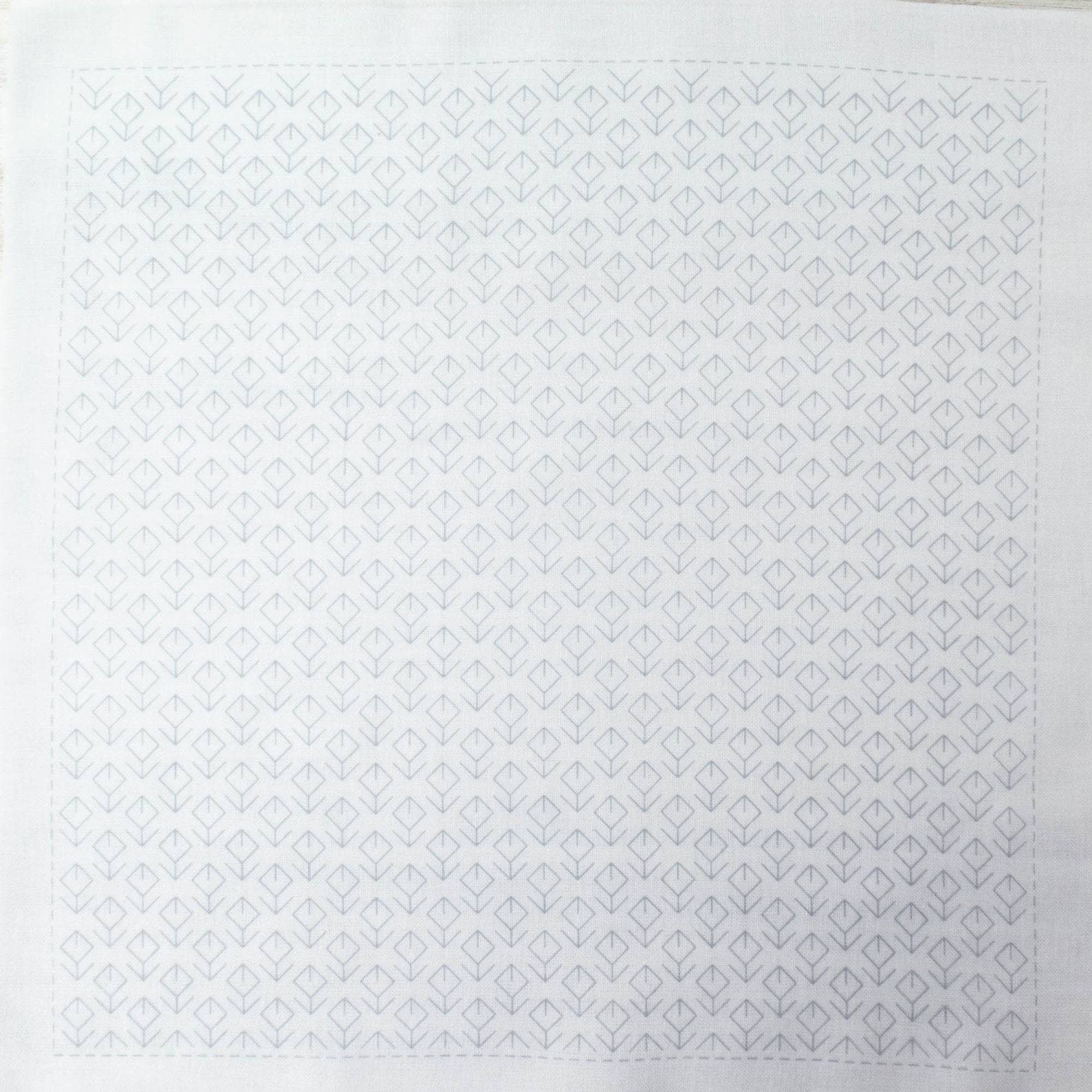 Cute Sashiko Sampler | Hitomenzashi One Stitch Sashiko Pattern on Pre ...