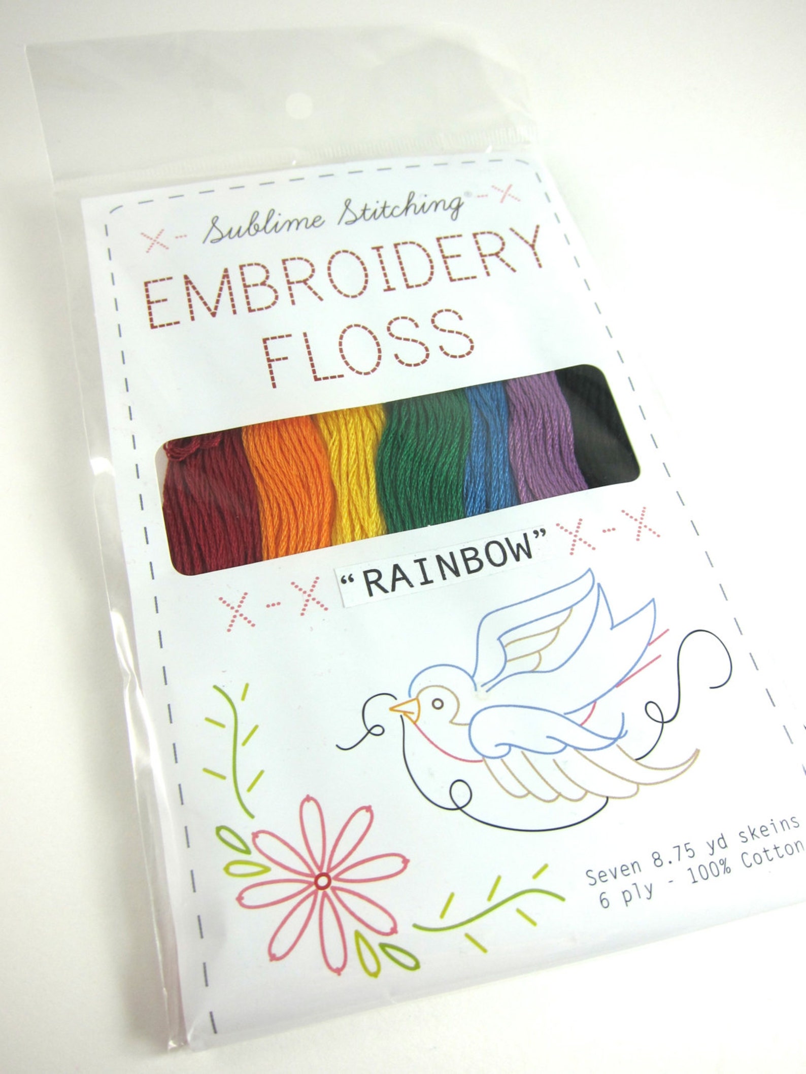 Rainbow Embroidery Floss Set | Sublime Stitching Embroidery Thread ...