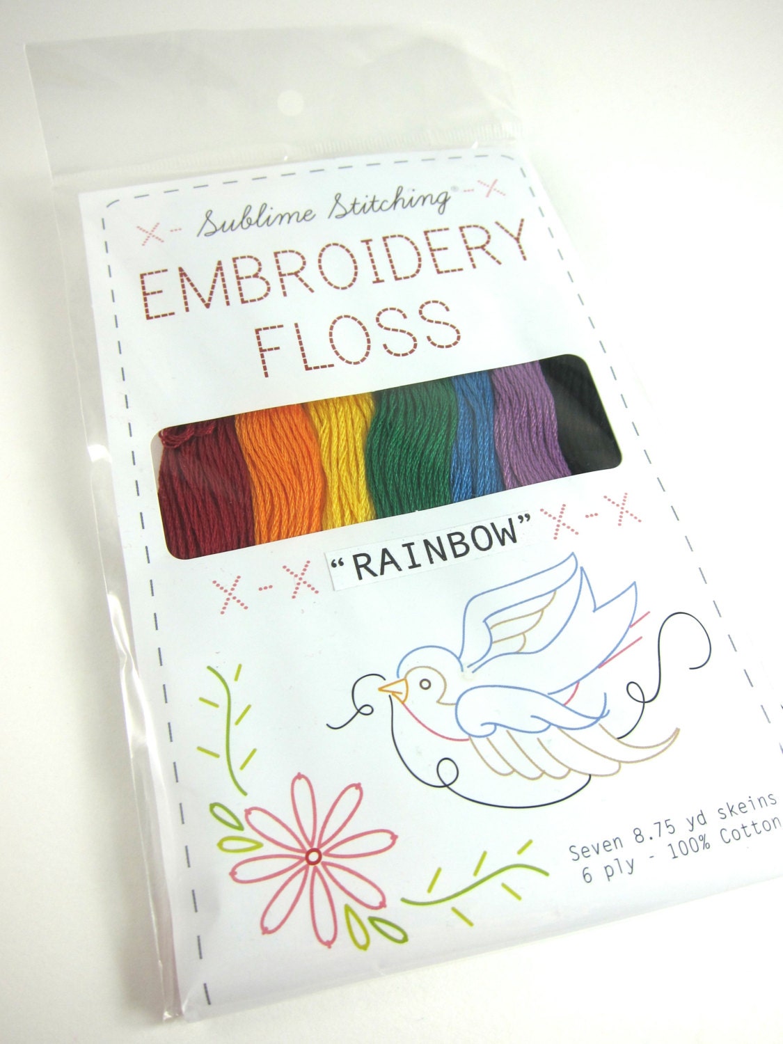 Rainbow Embroidery Floss Set | Sublime Stitching Embroidery Thread ...