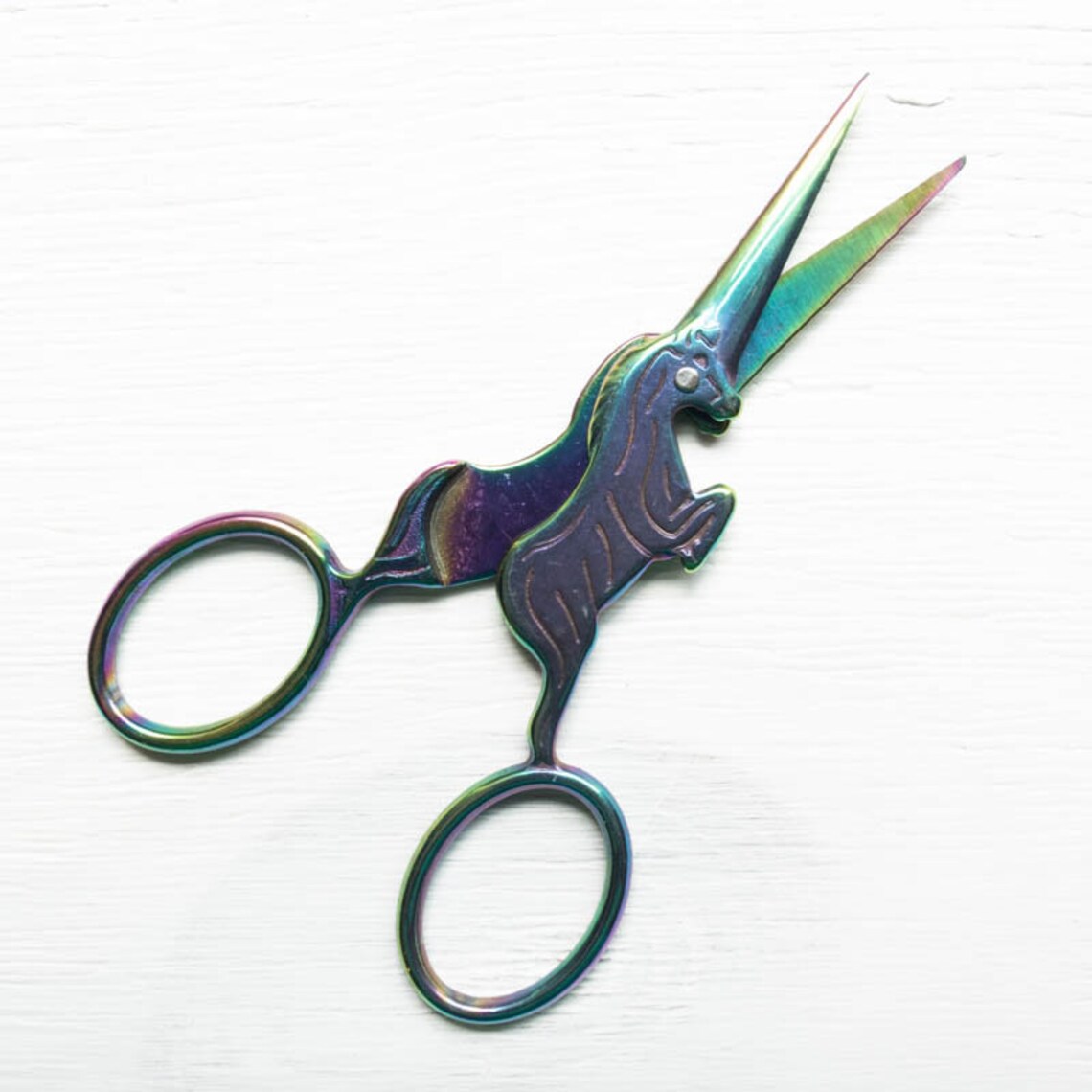 Rainbow Unicorn Embroidery Scissors Small Rainbow Scissors | Etsy