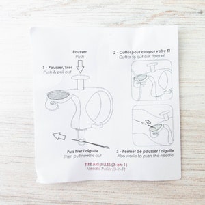 Bohin 3 in 1 Needle Puller | Thimble, Thread Cutter, Needle Puller in ...