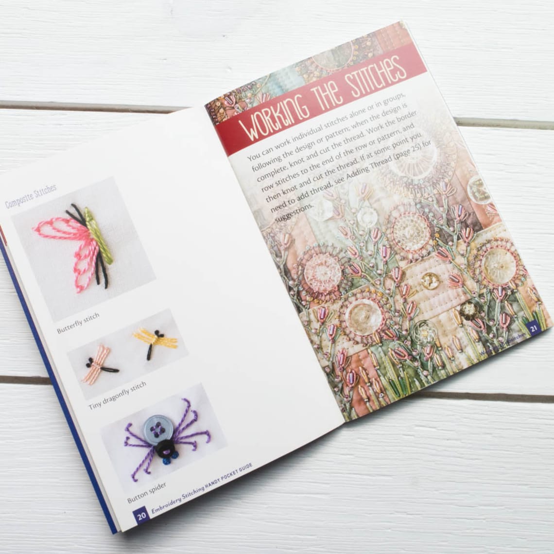 Embroidery Stitches Handy Pocket Guide | Introduction to Hand ...