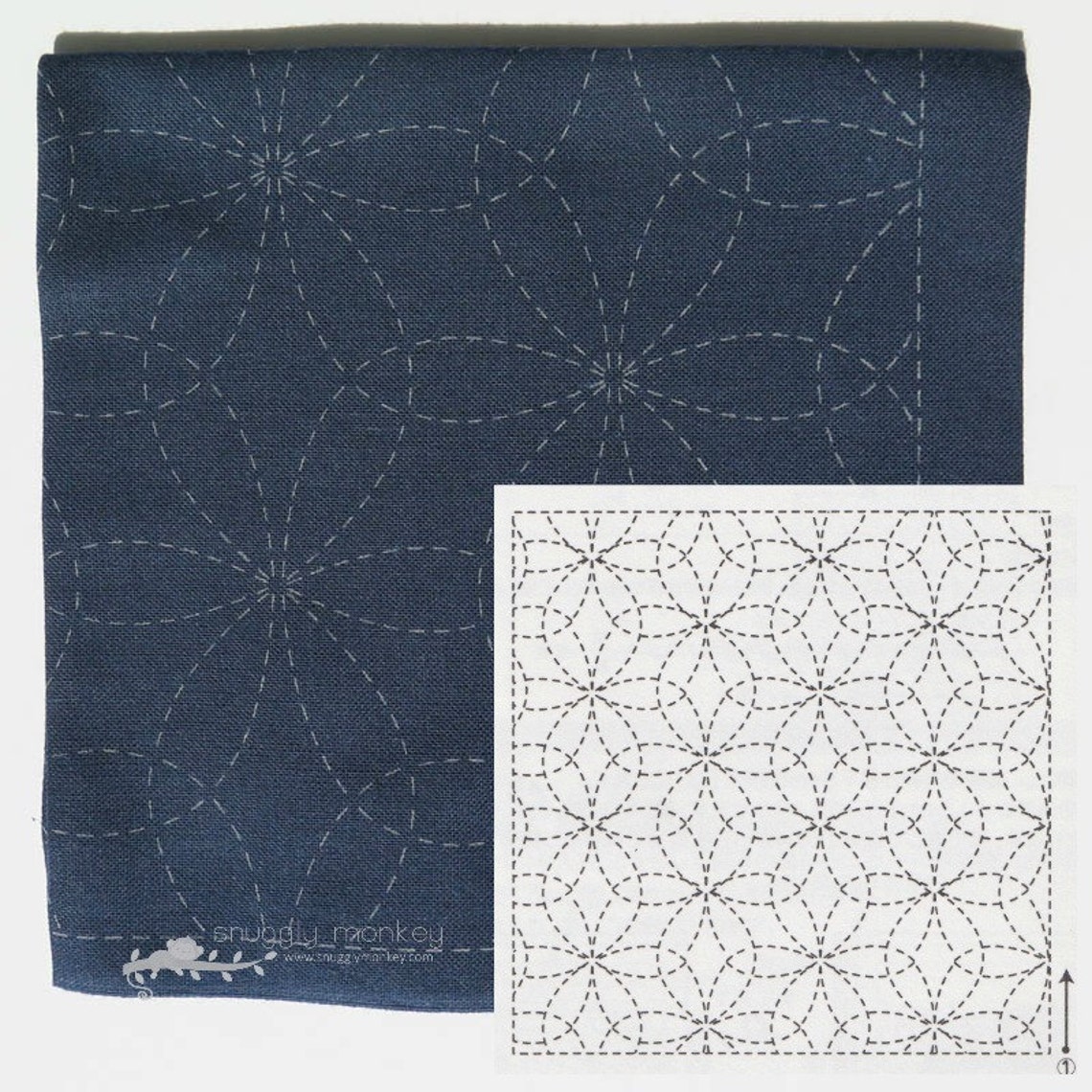 Sashiko Kit | Olympus Sashiko Embroidery Pattern, Traditional Japanese ...