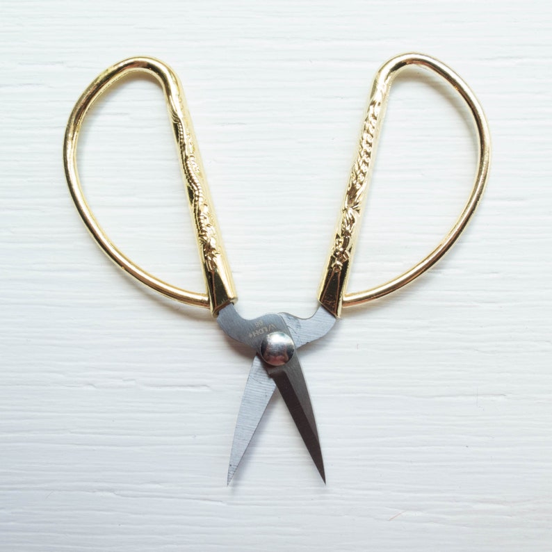 Embroidery Scissors Dragon and Phoenix Imperial Scissors by | Etsy