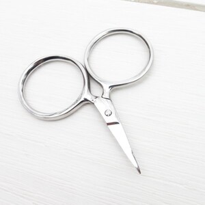 Cute Embroidery Scissors | Small Silver Scissors, Modern Embroidery ...