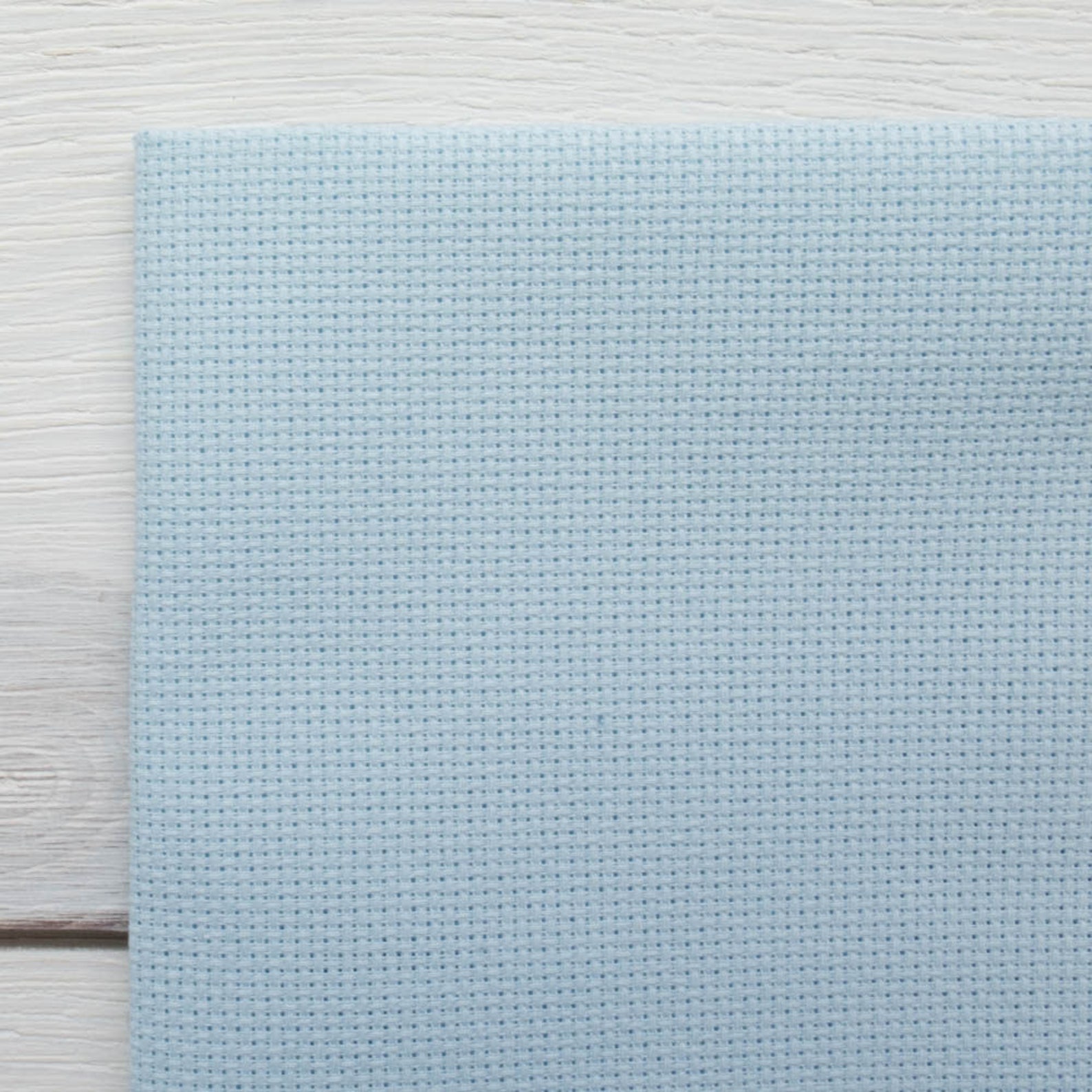Blue Aida Cloth Cross Stitch Fabric 100% Cotton Aida Fabric - Etsy