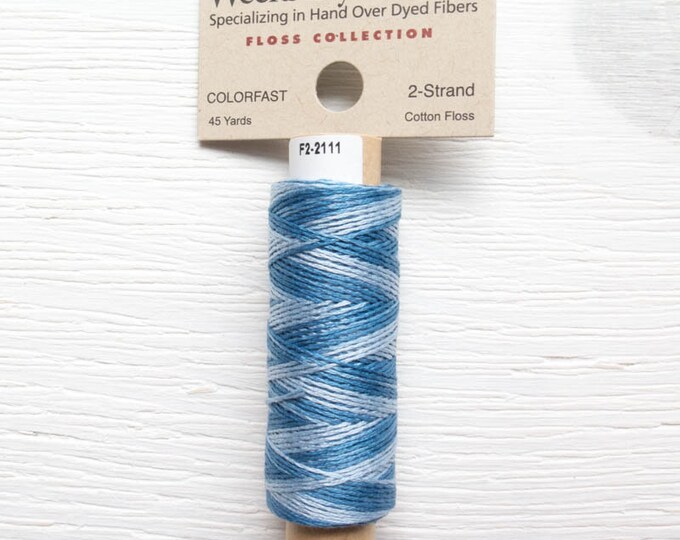 Embroidery Floss Weeks Dye Works Hand Over-dyed 2-strand Embroidery ...