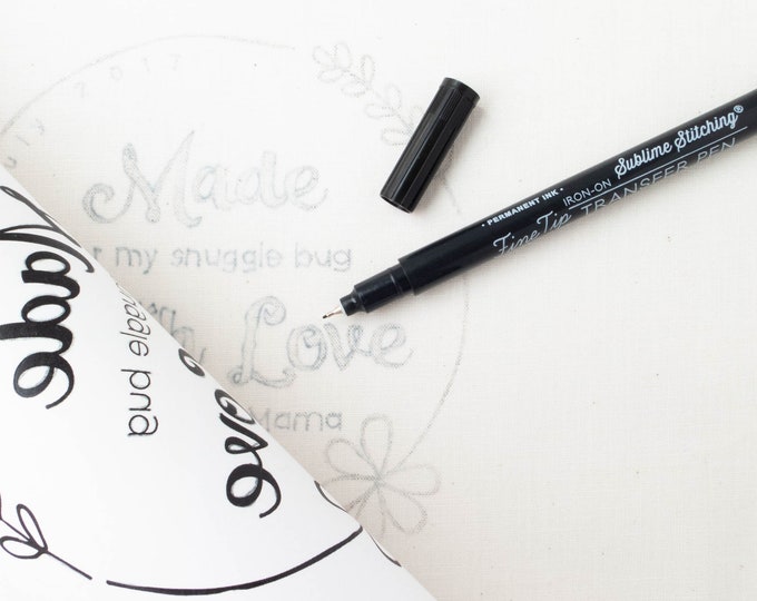 Fine Tip Iron on Transfer Pen | Sublime Stitching Iron on Transfer ...