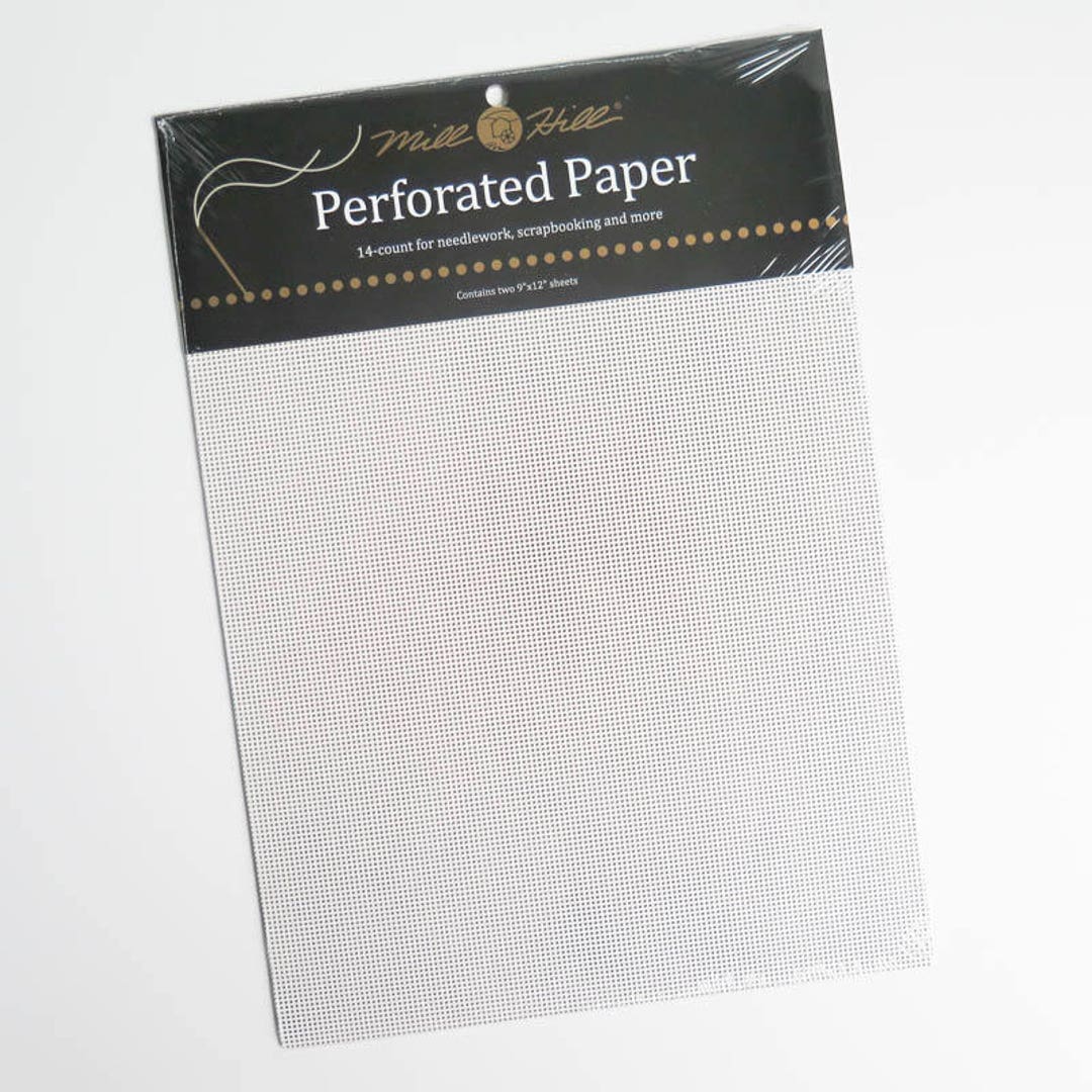 Perforated Paper for Cross Stitch | 14 Ct Stiff Paper for Counted Cross ...