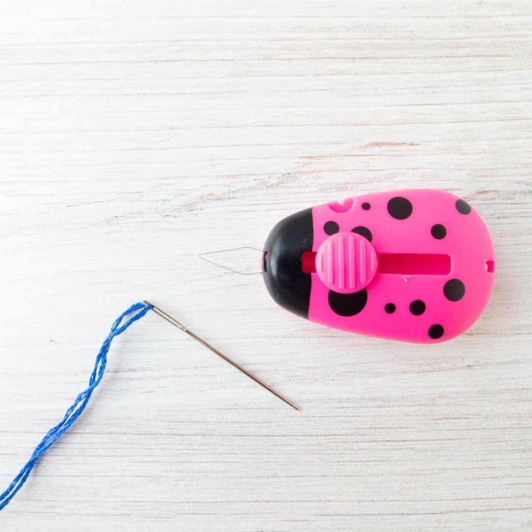 Needle Threader Cute BEETLE Needle Threader With LED Light, Thread ...