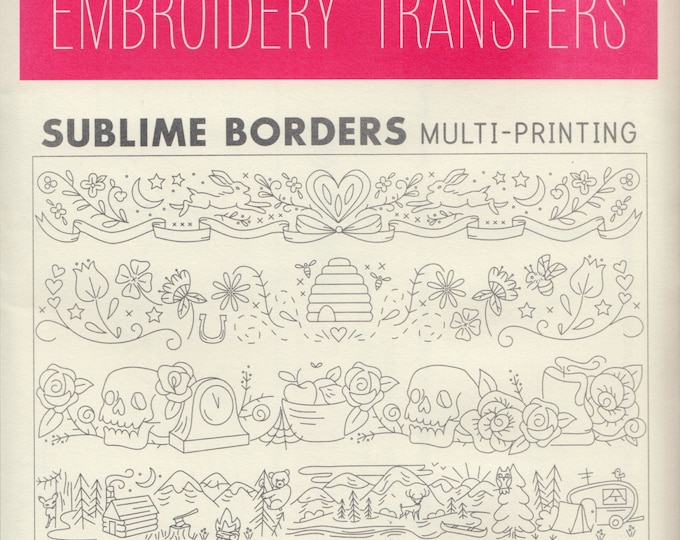 Sublime Stitching Embroidery Patterns | Iron on Transfer Hand ...