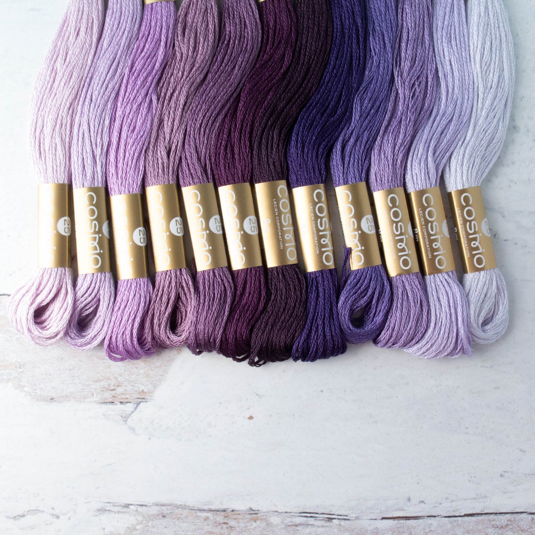 Cosmo Embroidery Floss Set | Japanese Cotton Embroidery Floss ...