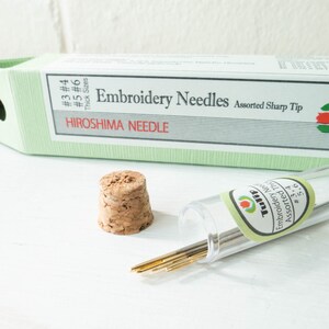 Embroidery Needles | Tulip Hiroshima Japanese Hand Embroidery Needles ...