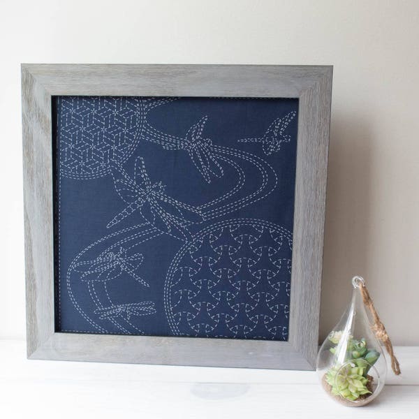 Sashiko Dragonfly - Etsy