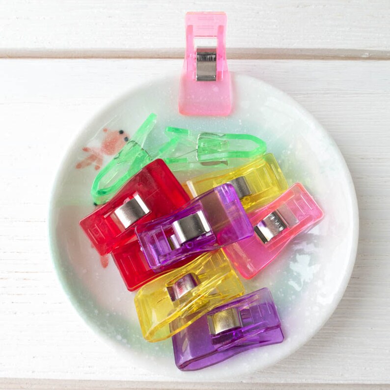 Fabric Clips | Ever Sewn Rainbow Wonder Clips (10 Pk) for Quilting ...