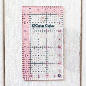Cute Cut Rectangle Ruler | Small Acrylic Quilting Ruler (2.5 in X 4.5 ...