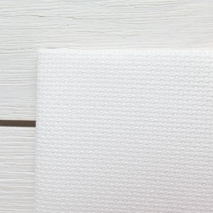 White Aida Cloth 16 Countt Cross Stitch Fabric | 100% Cotton Aida ...