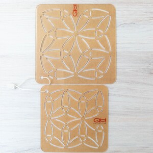 Sashiko Stencil | Traditional Japanese Sashiko Pattern Plastic Stencils ...