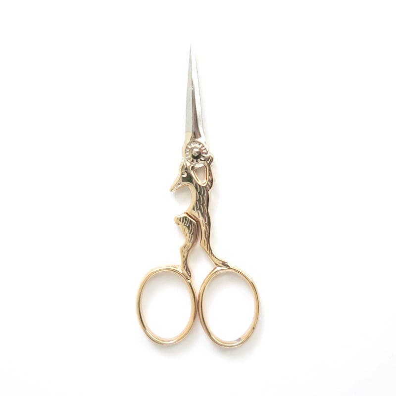 Rabbit Embroidery Scissors | Small Golden Scissors, Modern Embroidery ...