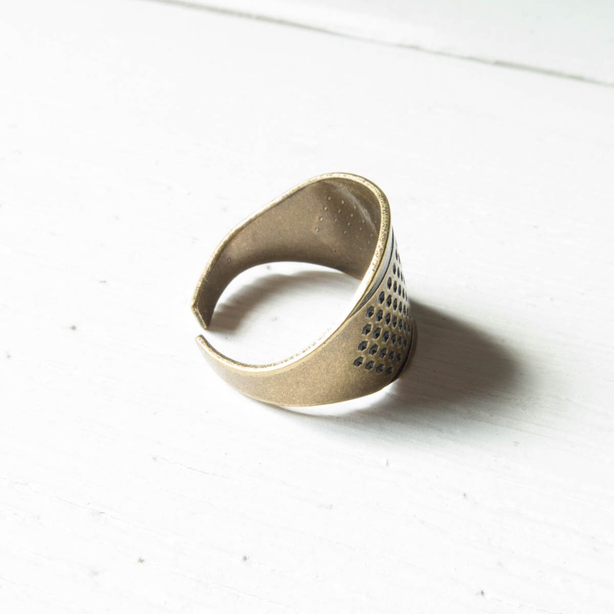Knuckle Thimble Little House Adjustable Ring Knuckle Thimble - Etsy
