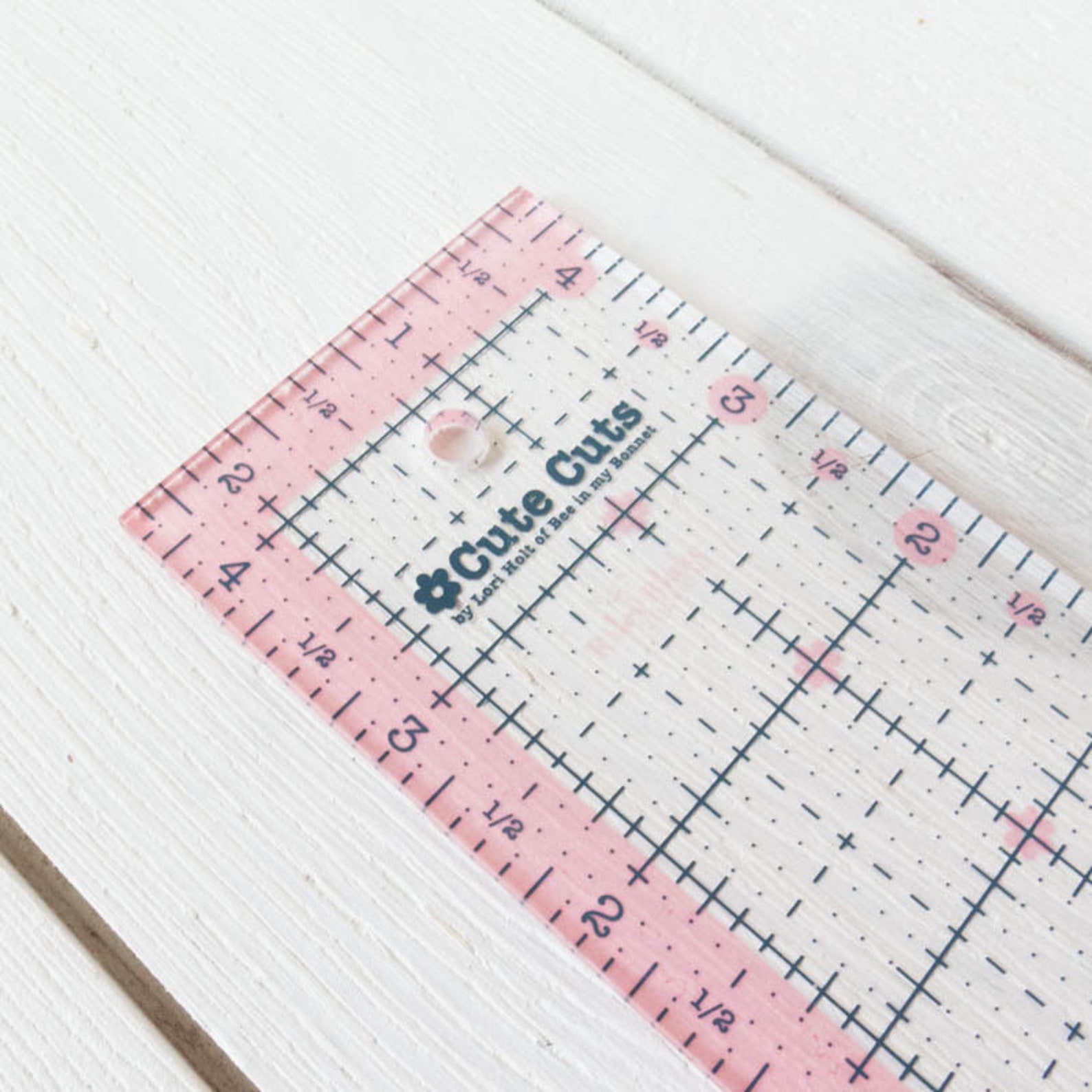 Cute Cut Rectangle Ruler | Small Acrylic Quilting Ruler (2.5 in X 4.5 ...