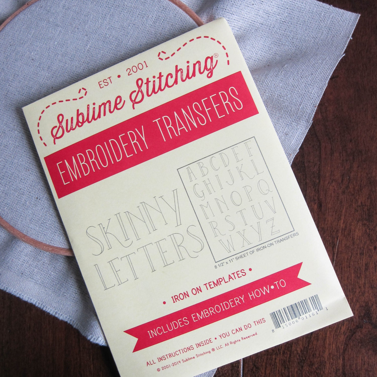 Alphabet Hand Embroidery Pattern Sublime Stitching | Etsy