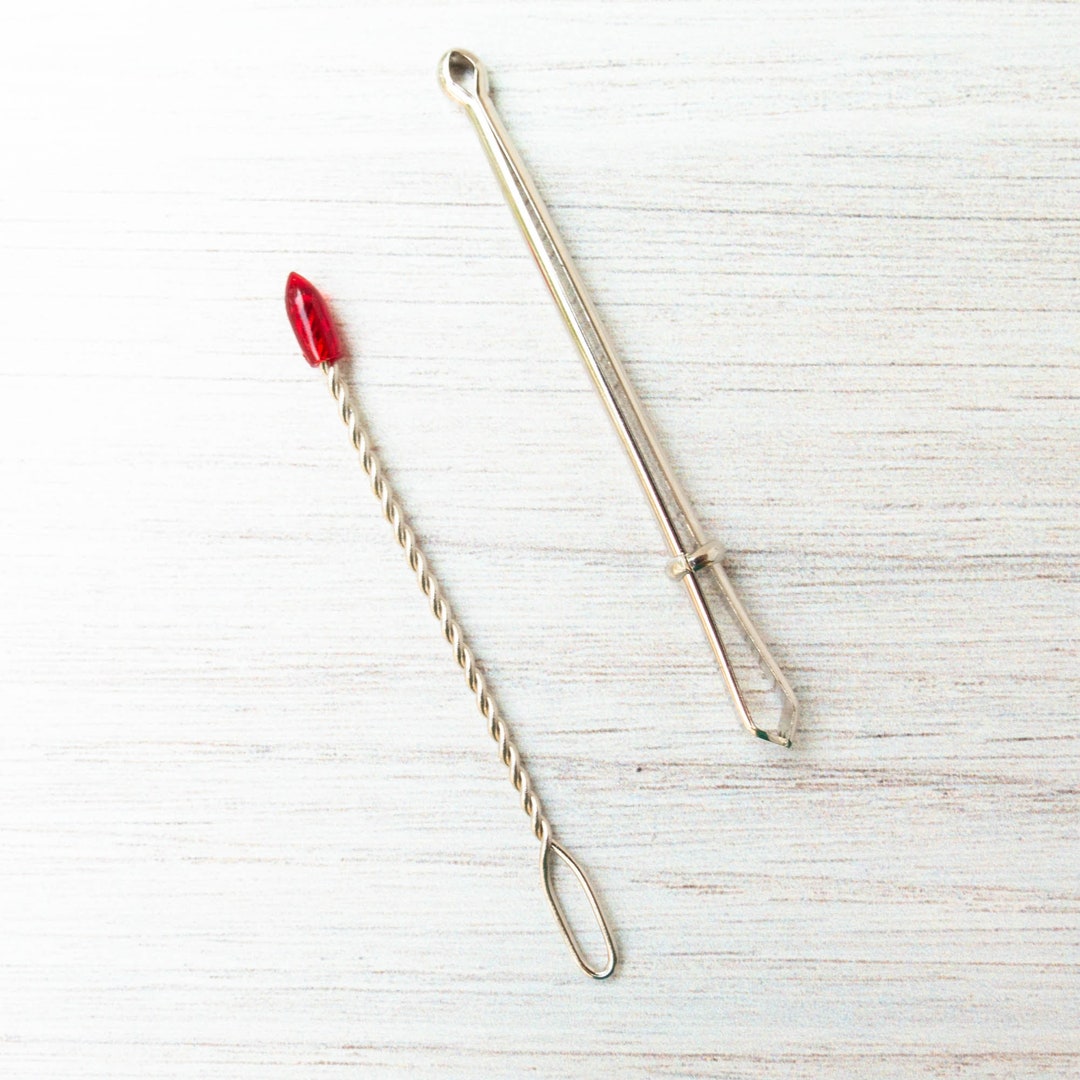 Bodkin | Clover Bodkin Set of 2 Different Types for Pulling Elastic ...
