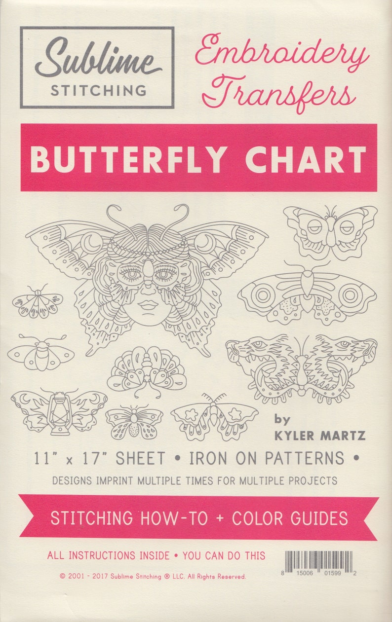 Modern Embroidery Pattern Sublime Stitching Embroidery - Etsy