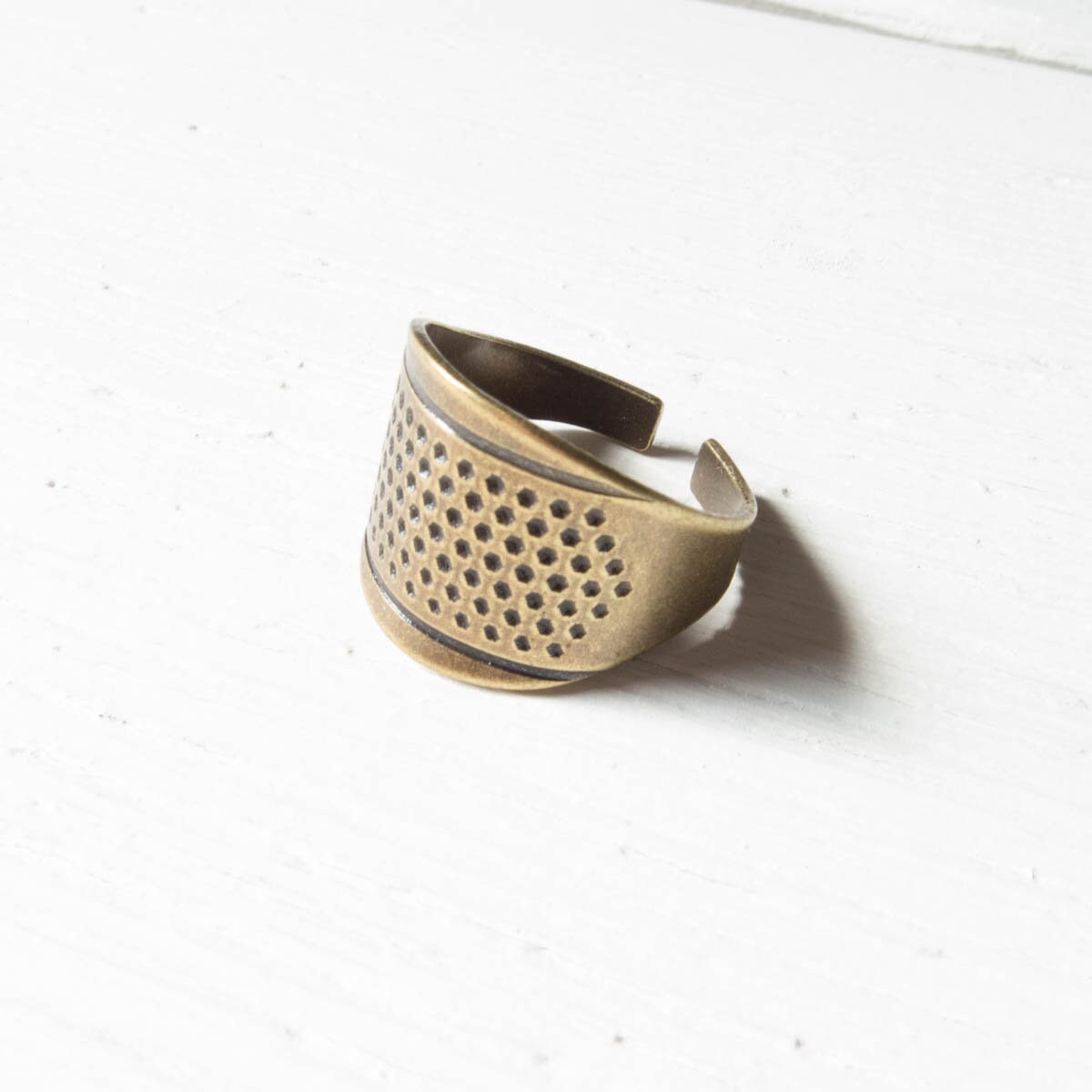 Knuckle Thimble Little House Adjustable Ring Knuckle Thimble - Etsy