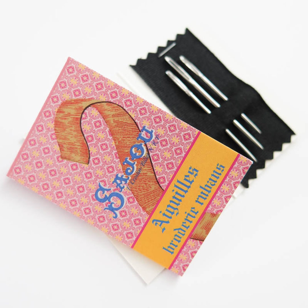 Ribbon Embroidery Needles | Maison Sajou French Embroidery Needles With ...