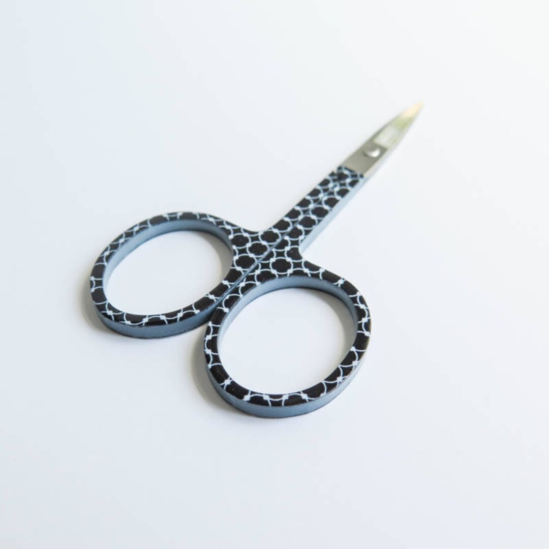 Cute Embroidery Scissors | Black and White Small Scissors for ...